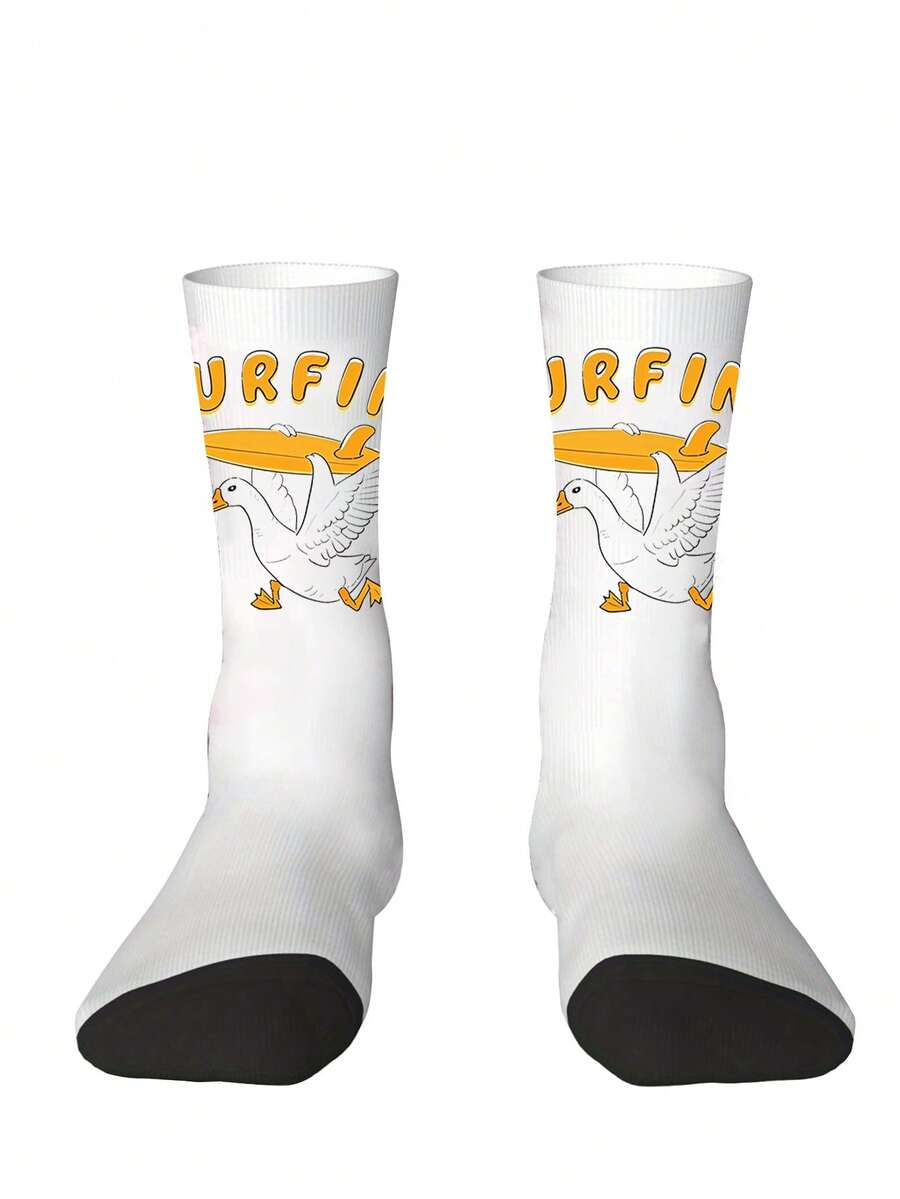 1pc UNISEX Cool Crew Socks Elastic Fit For Casual Or Sports Wear ...