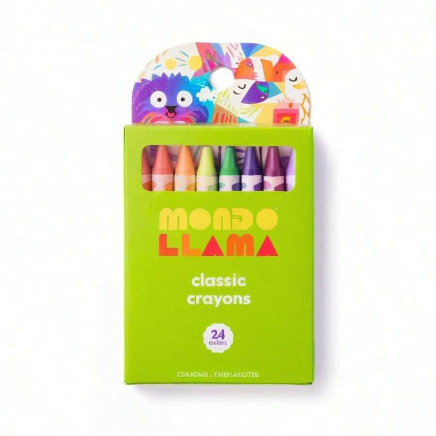 24ct Crayons Classic Colors : School Supplies Kids, Low-Odor ...