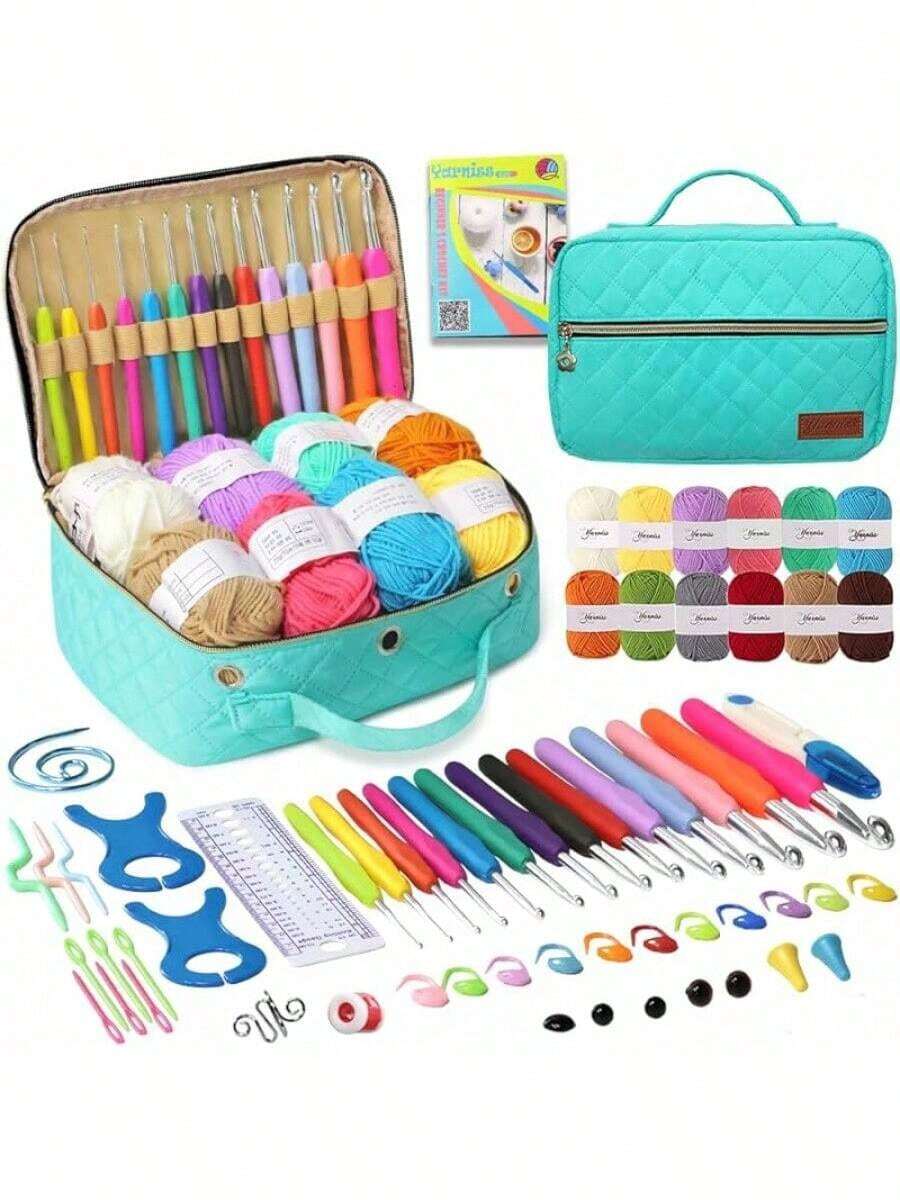 Crochet Kits For Beginner, All-Inclusive Crochet Kit For Adults With 14 ...