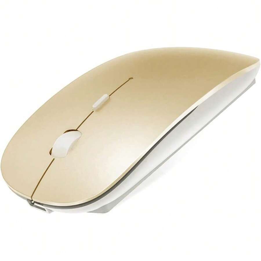 Local Delivery--Rechargeable Bluetooth 5.2/3.0/Type-C/USB-2.4G Mouse ...