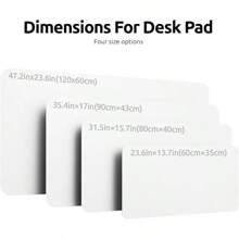 YSAGi Leather Desk Protector, Non-Slip Large Mouse Pad, Waterproof PU ...