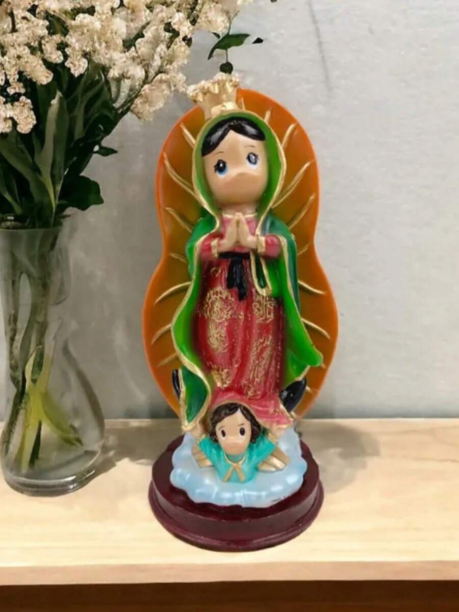 Virgen De Guadalupe Caricatura Distroller | Moda de Mujer | SHEIN México