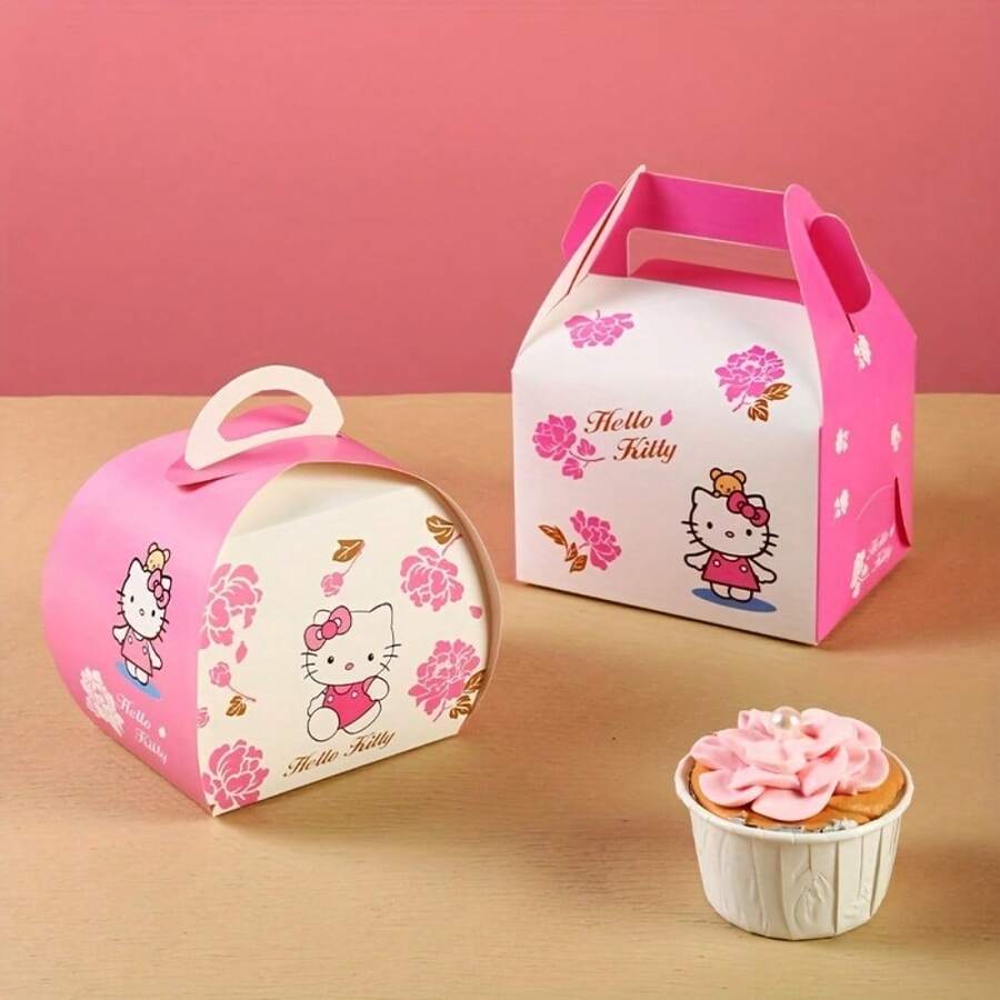 Sanrio 15/30 Pcs Sanrio Cartoon Character Candy Cake Boxes, Kawaii ...