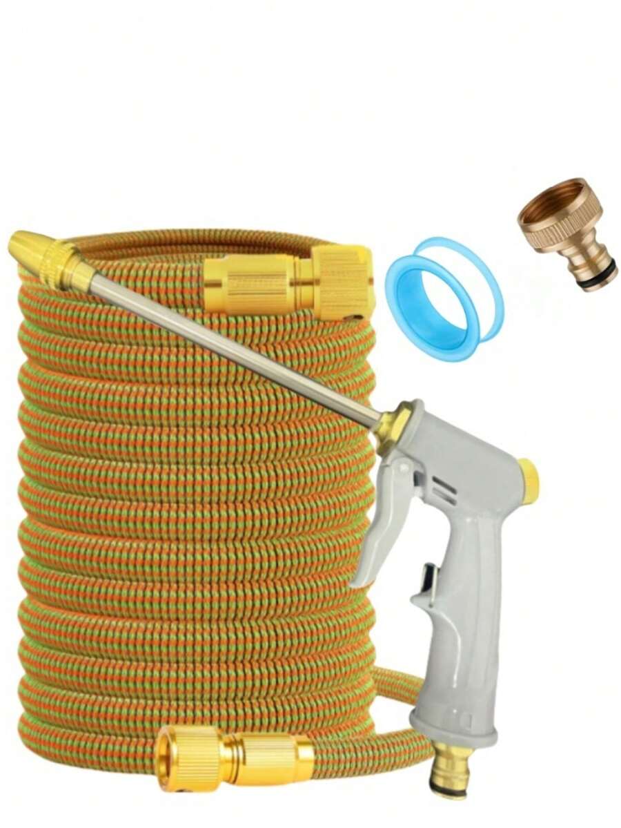 1pc New Extendable Garden Hose 25 Feet-100 Feet-Durable Hose Expandable ...