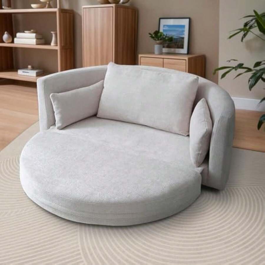 2 In 1 Convertible Sleeper Sofa Bed, Multi-Functional Floor Sofa Bed ...