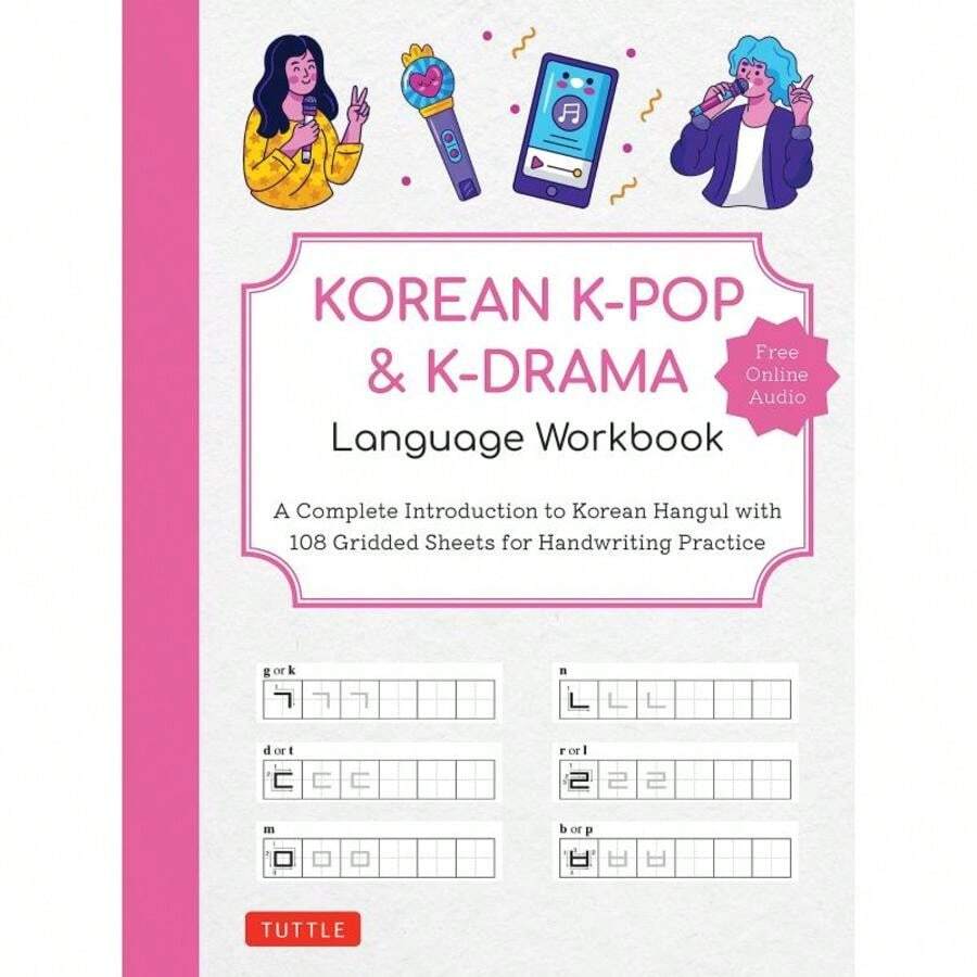 Korean K-Pop And K-Drama Language Workbook:A Complete Introduction To ...