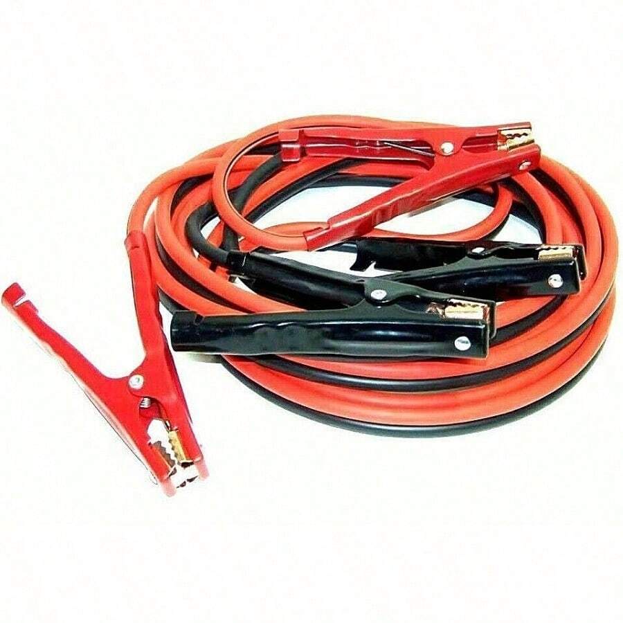 16 FT 4 Gauge Booster Cable Battery Jumping Emergency Cables Jump Start ...