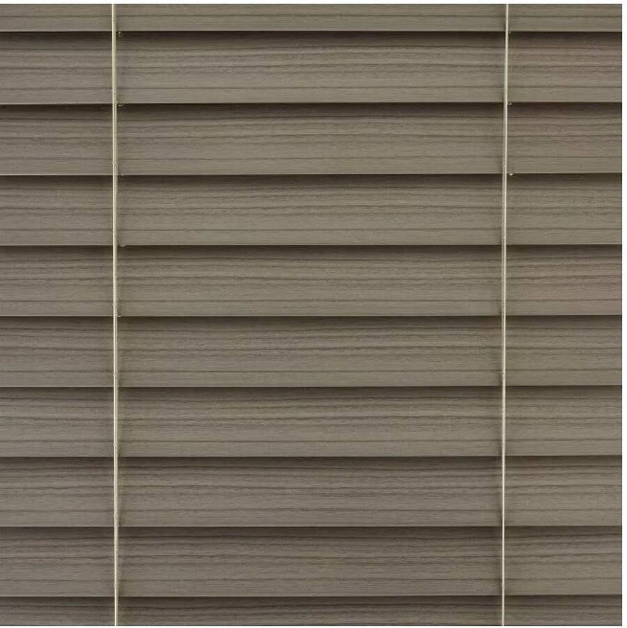CUSTOM CUT Sizes White Cordless 2 1/2" Premium Faux Wood Blinds Presale ...