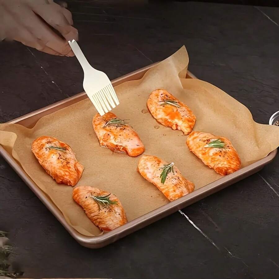 Pre-Cut Non-Stick Baking Paper - Unbleached Baking Sheet Liner Suitable ...