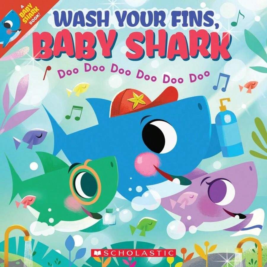 Wash Your Fins, Baby Shark (A Baby Shark Book)-2405 | SHEIN USA