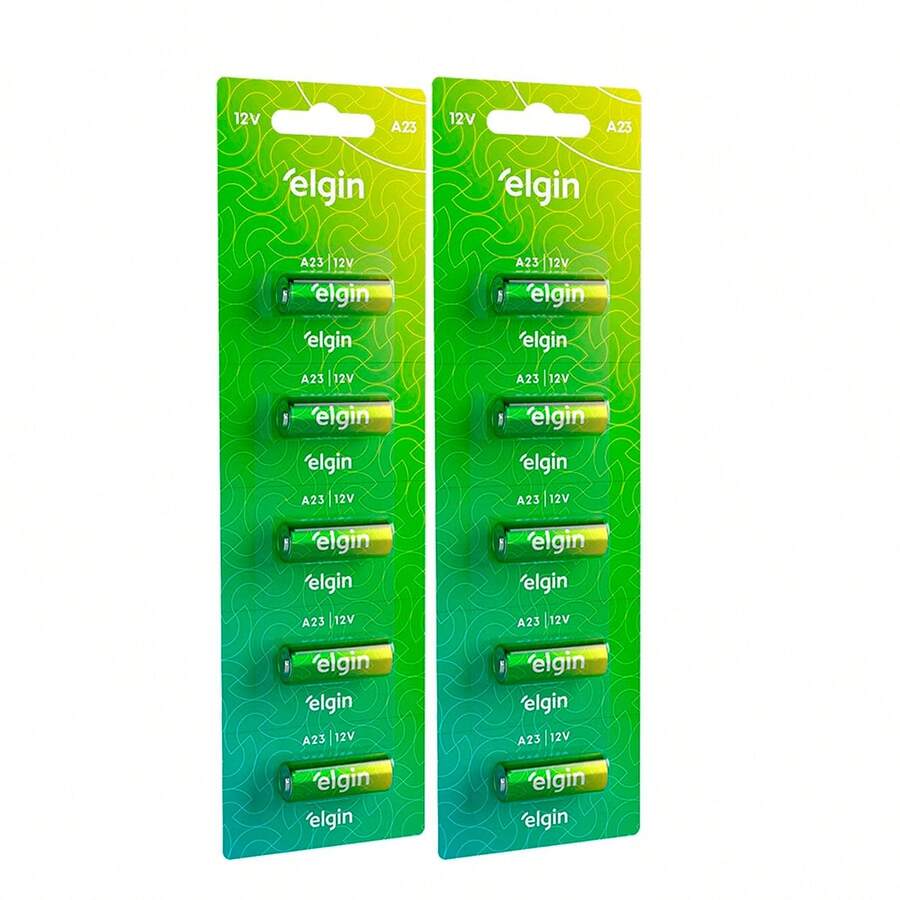 10 Elgin 23a 12v A23 Alkaline Batteries 2 Packs for Sale New Zealand ...