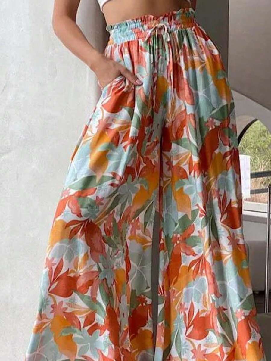 All Over Print Boho Polyester Holiday Spring | SHEIN USA