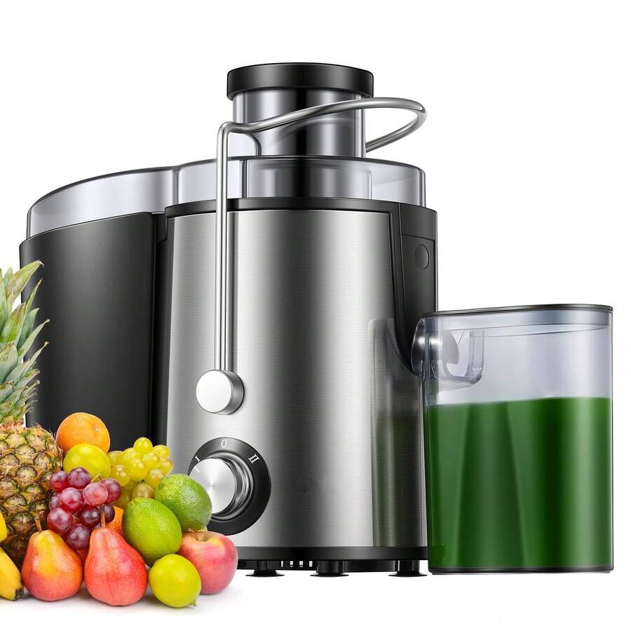 Centrifugal Juicer Machine 3" Feed Chute, Stainless Steel, 400 Watts ...