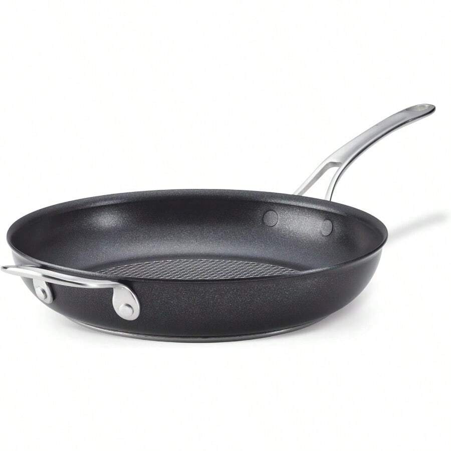 Anolon X Hybrid Nonstick Frying Pan/Skillet With Helper Handle, 12 Inch ...
