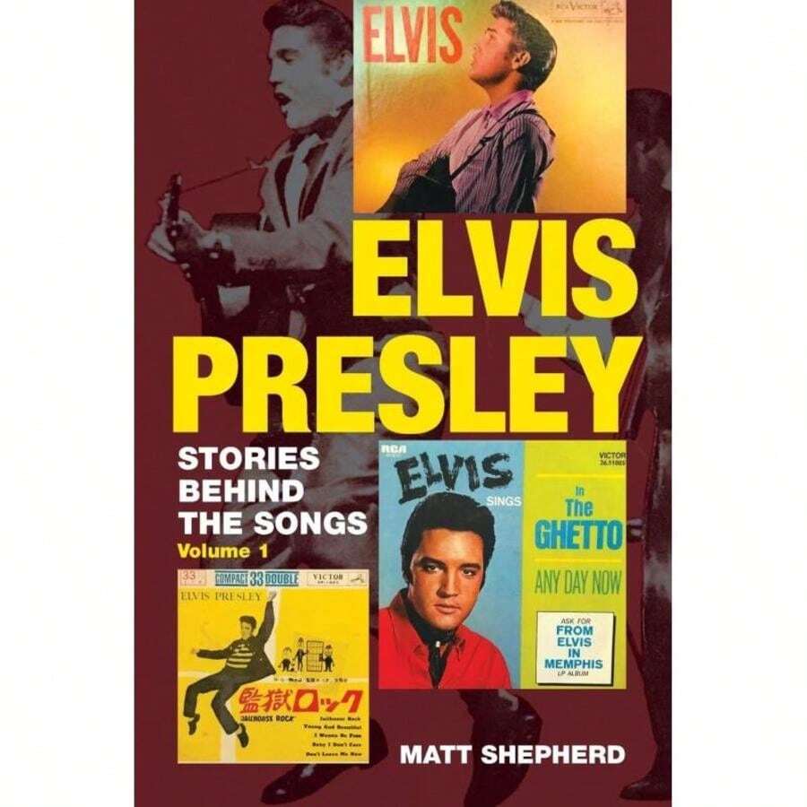 Elvis Presley Paperback/Softback Supplier:Redshank Books-3372 | SHEIN USA