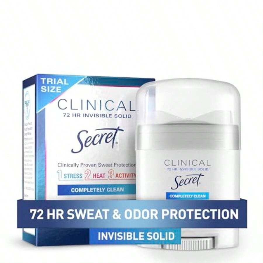 Secret Clinical Strength Antiperspirant Deodorant For Women 3X Stress ...