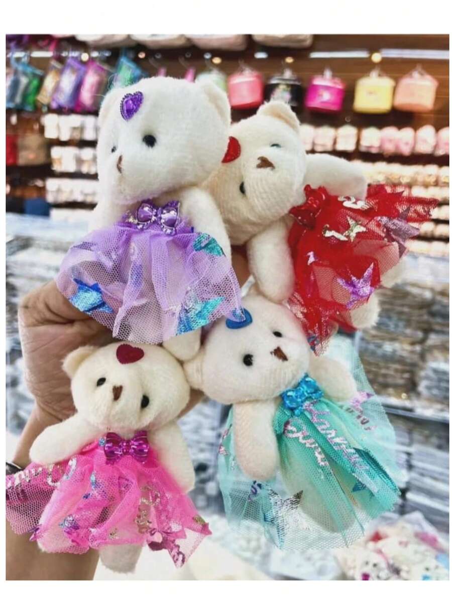 3 Cute Teddy Bear Keychains | SHEIN USA