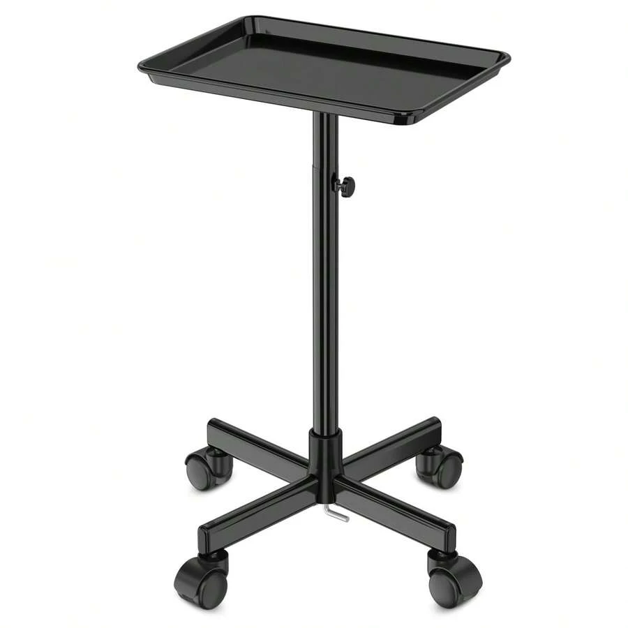 38.5'' H X 17.8'' W Utility Cart With Wheels,Salon Rolling Tray Height ...