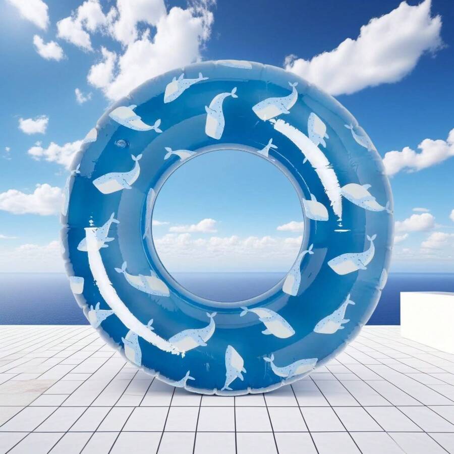31 Inch Heavy-Duty Inflatable Ring – Multipurpose For Swimming Pools ...