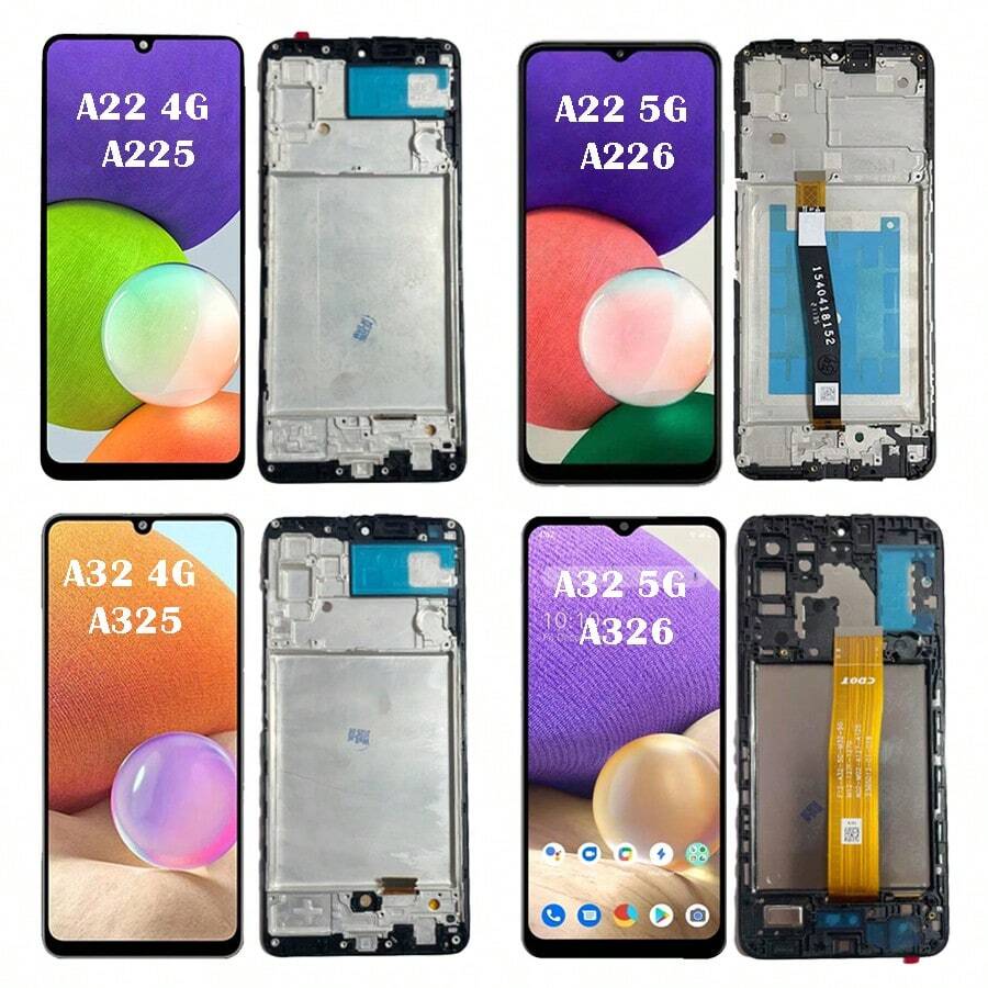 LCD Compatible With Galaxy A22 4G A225 A22 5G A226 A32 4G A325 A32 5G ...