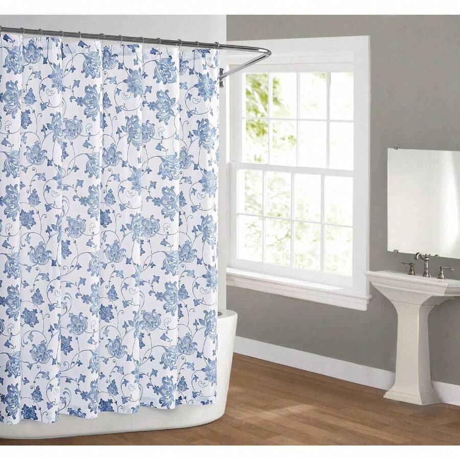 Estate Bloom Shower Curtain Room Decor | SHEIN USA