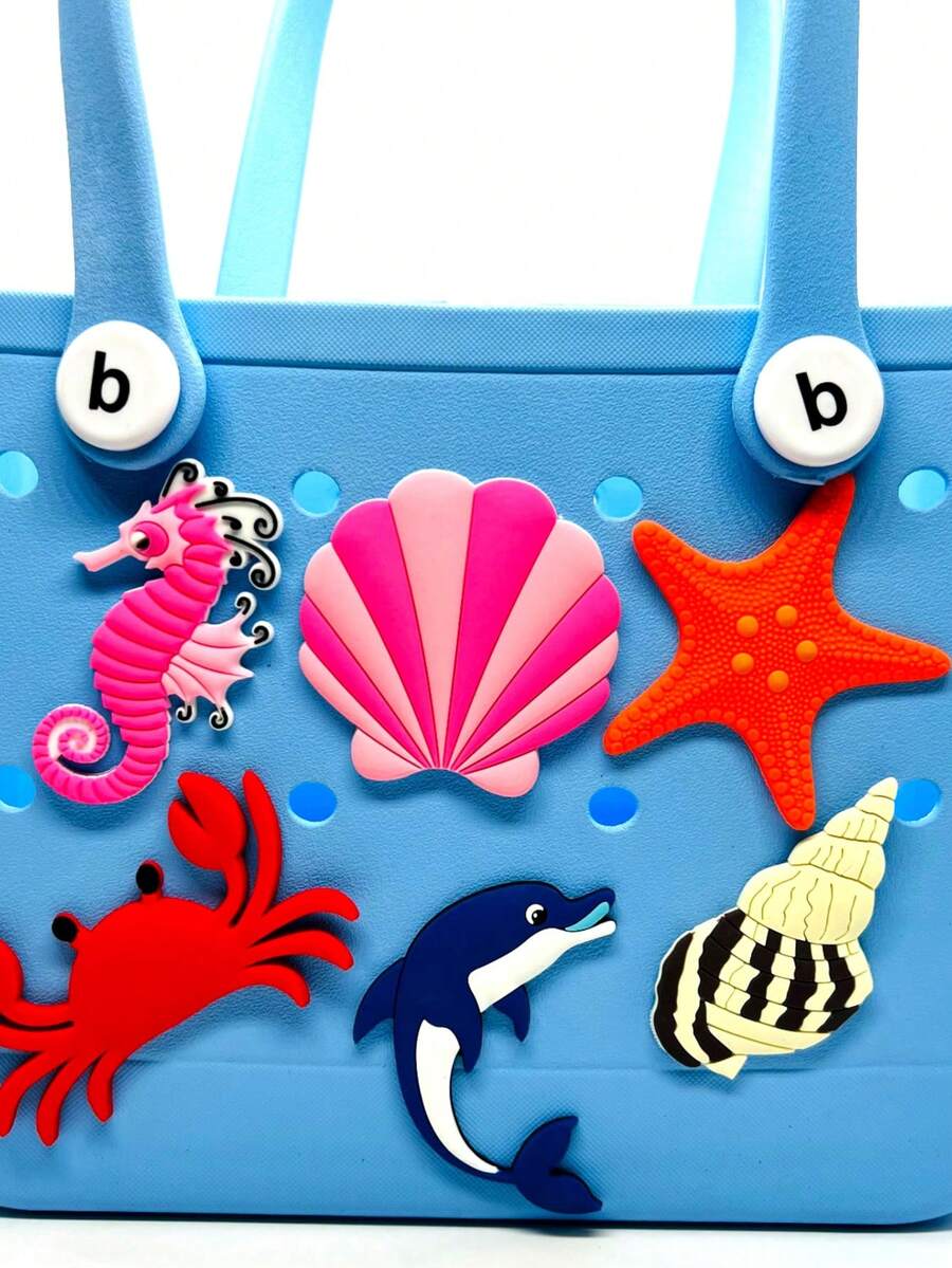 Marine Life Accessories EVA Tote Bag Decor DIY Beach Bag Parts Beach ...