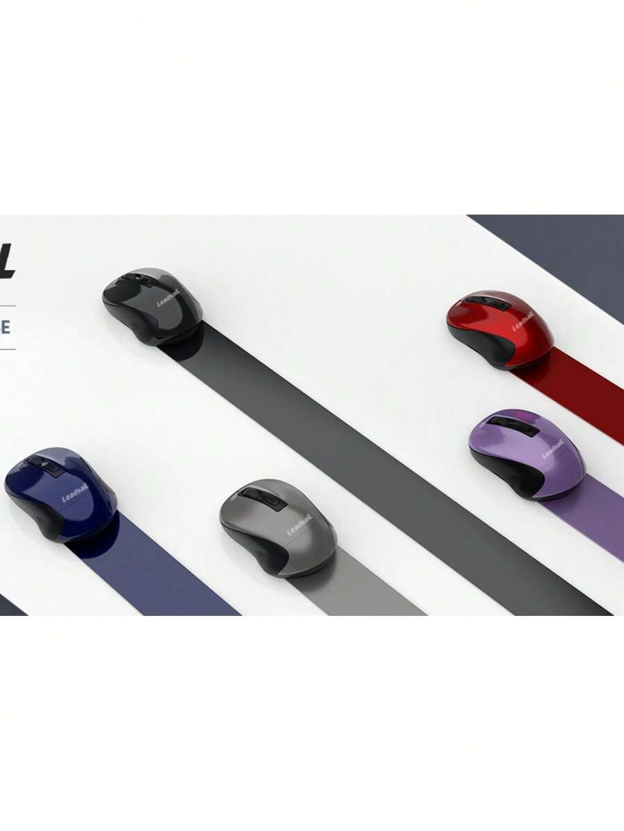 LeadsaiL LeadsaiL Wireless Computer Mouse, 2.4G Portable Slim Cordless ...