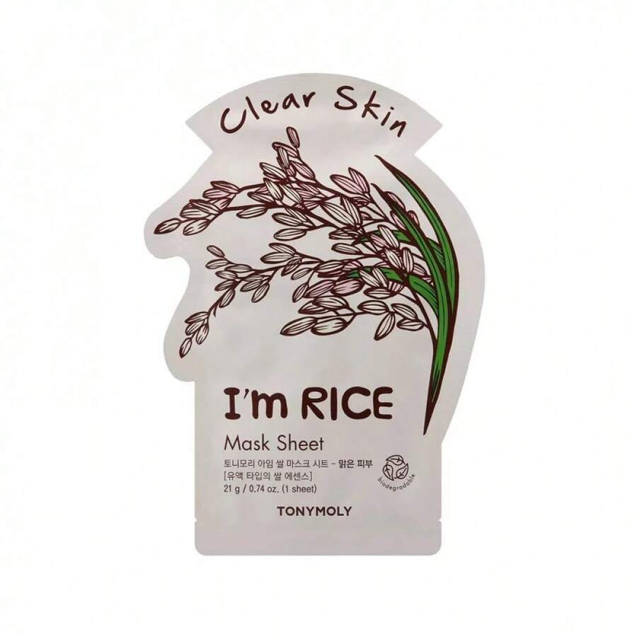 Rice Face Sheet Mask - 0.74oz | SHEIN USA