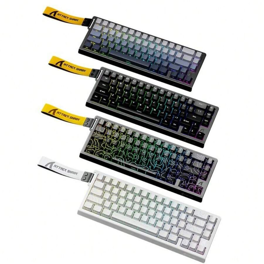 ATTACK SHARK X68 HE Wired Gaming Keyboard, Mechanical Keyboard ...