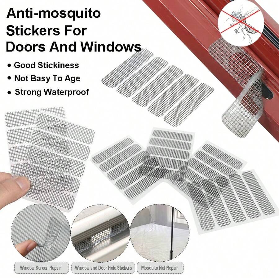 Window Screen Patch Exhaust Grille Window Door Drainage Hole Anti ...