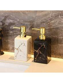 Luxury Hotel Liquid Soap Dispenser Bottle, For Shower Gel, Shampoo ...