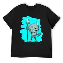Brawlhalla - Dark Age Orion T-Shirt Blue Lock Plus Size Clothes Anime T ...