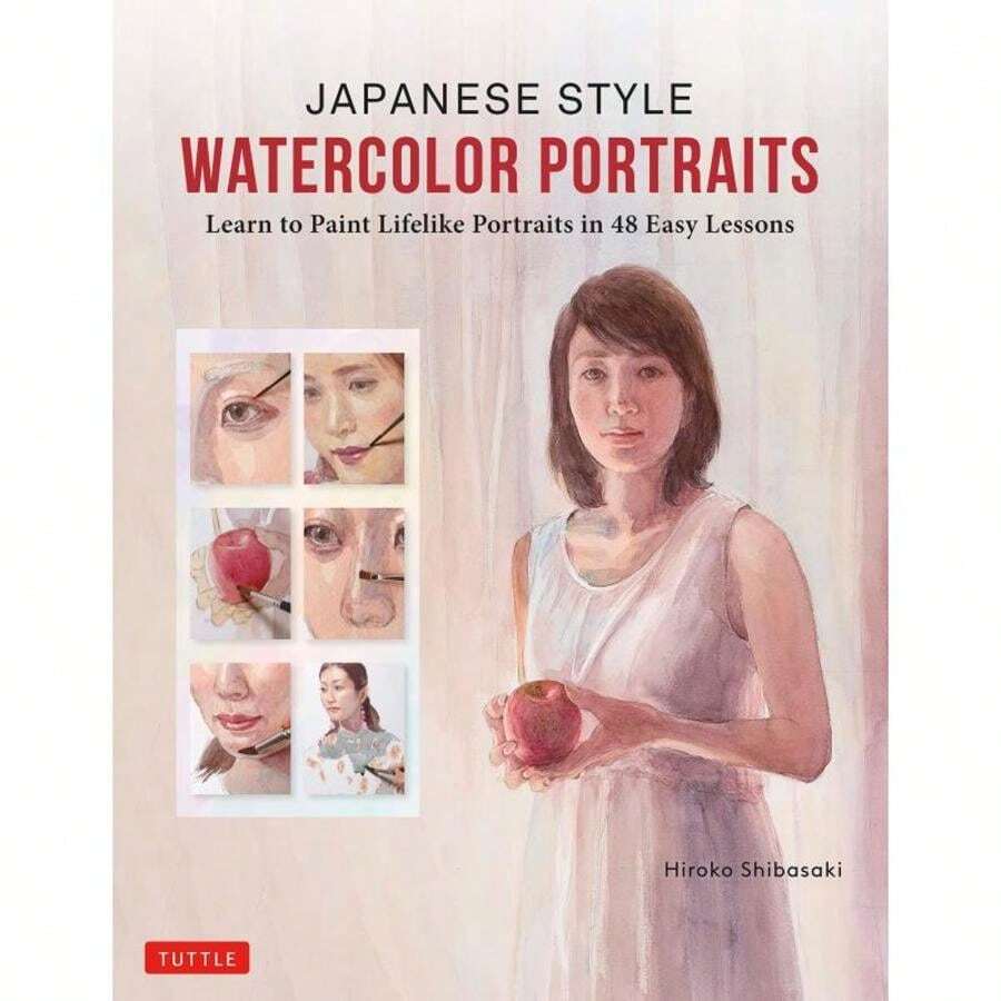 Japanese Style Watercolor Portraits-4080 | SHEIN USA