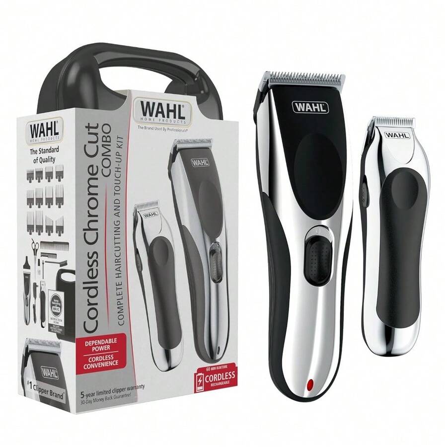 Wahl Clipper Rechargeable Cord/Cordless Haircutting & Trimming Kit For ...