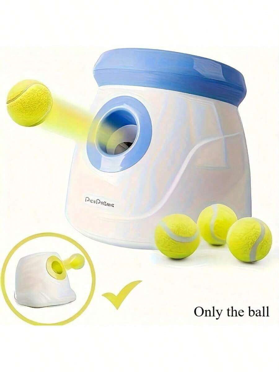 Interactive Rubber Chew Ball For Dogs | Highly Bouncy Pet Toy, Durable ...