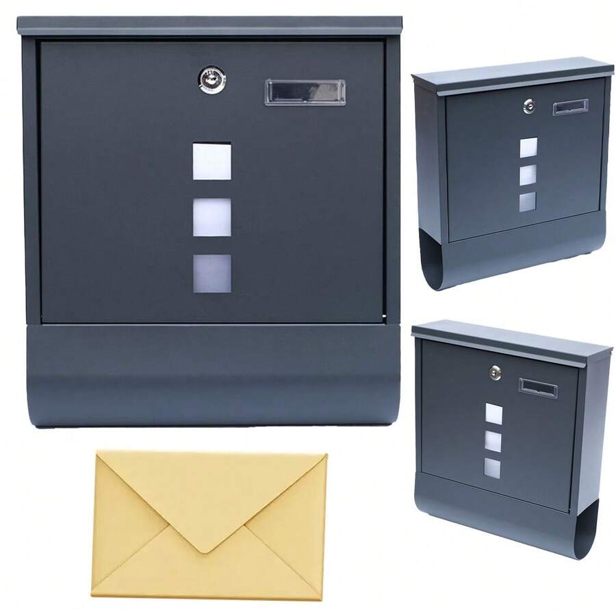 Local Warehouse-Large Capacity Heavy Duty Mailbox For Home Garden ...