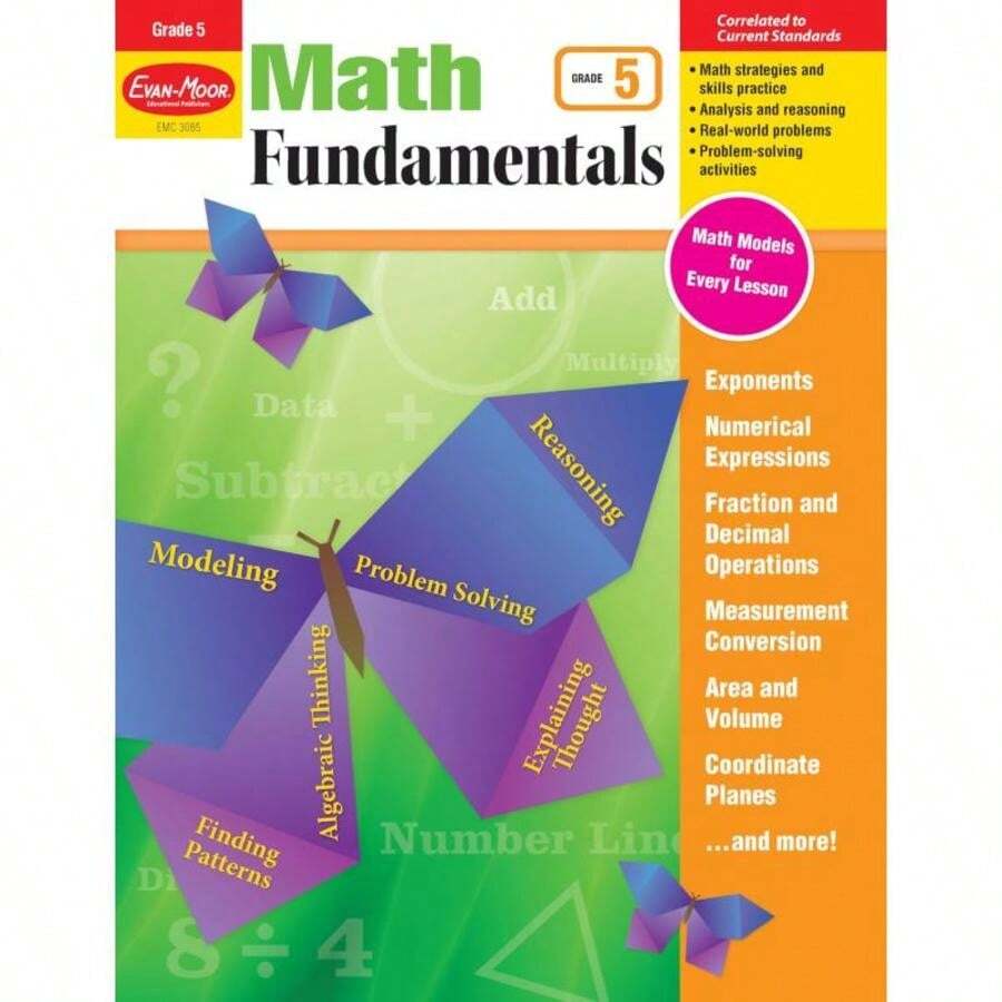 Math Fundamentals, Grade 5 Teacher Resource (Teacher)-XY5812 | SHEIN USA