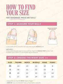 Jeder Set besteht aus 10 handgefertigten Acrylblättern mit schlanken ...