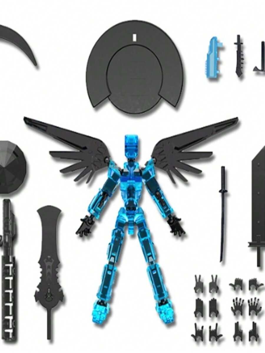 DIY Lucky 13 Figure Multi-Joint Movable Joint Figure Assembly Stress ...
