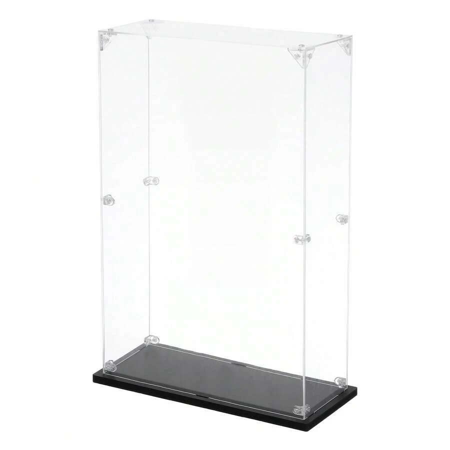 Acrylic Display Case, Clear Display Box Assemble Dustproof Display Box ...