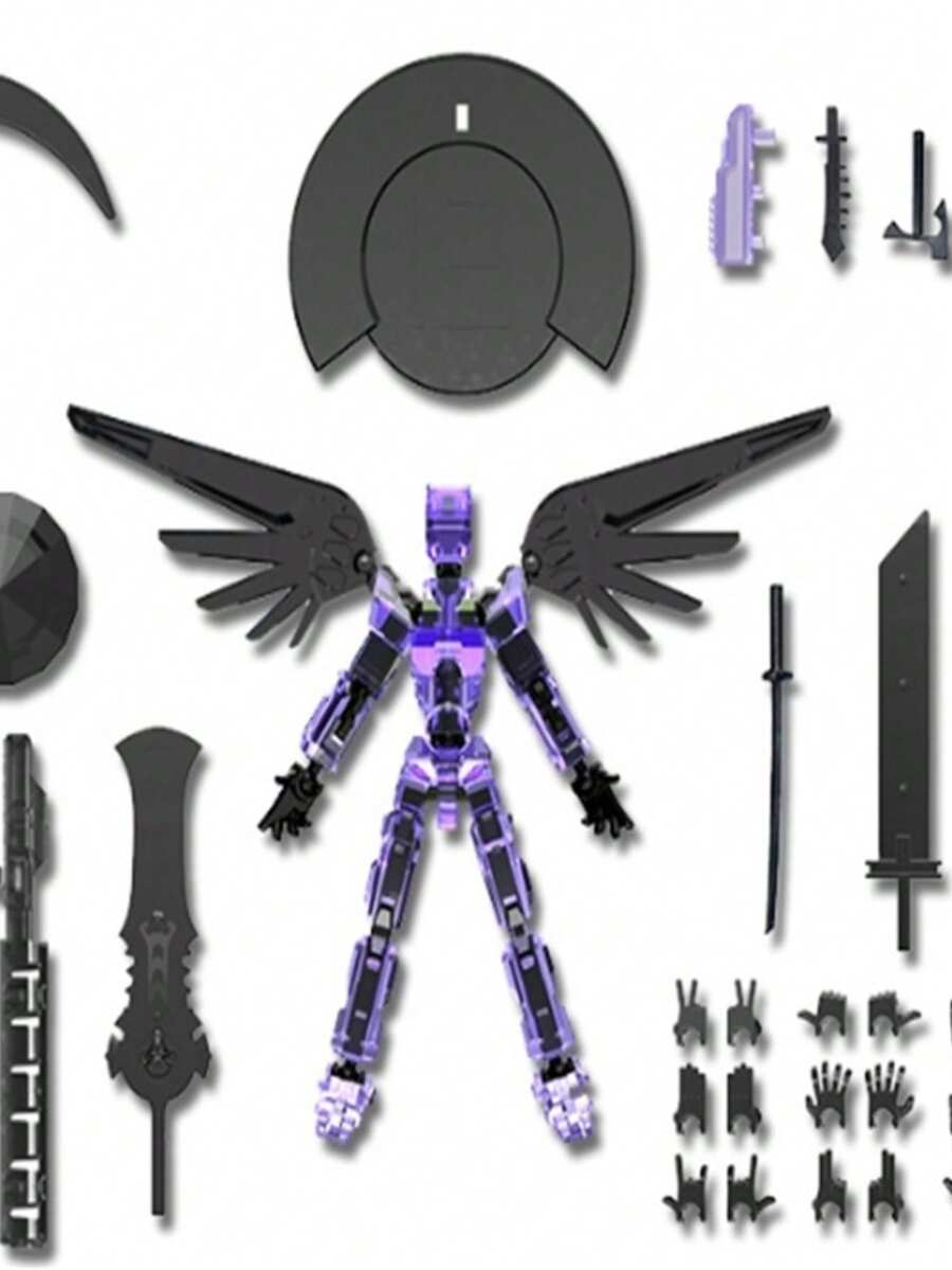 DIY Lucky 13 Figure Multi-Joint Movable Joint Figure Assembly Stress ...