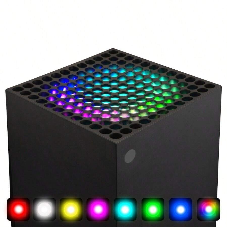 RGB LED Light St For Series X Console Fan Vent 7 Colors 39 Effects DIY ...