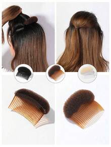 1pc Hair Poof Volume Bouffant Styling Bumpits Hair Comb, Invisible Hair ...