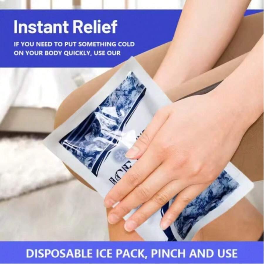Instant Cold Pack Disposable Ice Packs For Injuries Swelling ...