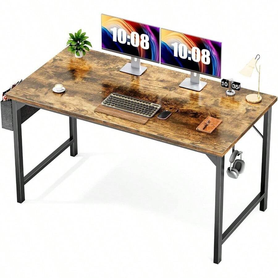 31-63" Modern Office Computer Desk Writing Work Study Table With ...