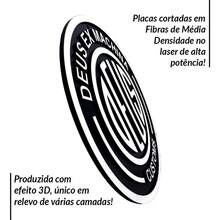 Wood's House Decorative Plate Deus Ex Machina Round 3D Relief P497 ...