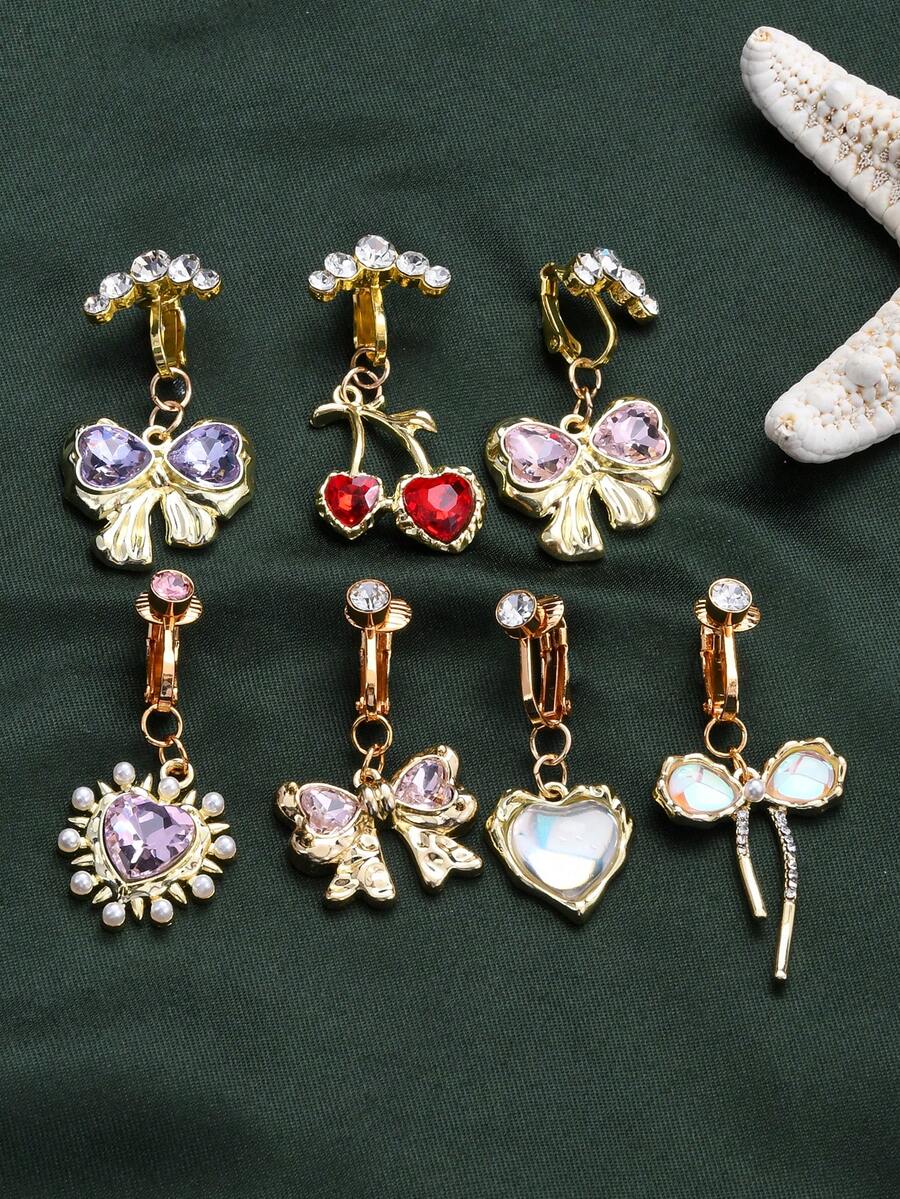 Golden Fake Belly Piercing Fake Belly Ring For Women Fake Belly Button ...