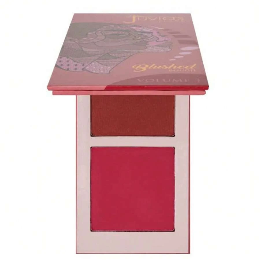 Two Tone Pigmented Buildable Pressed Mineral Powder - Rosy Natural ...