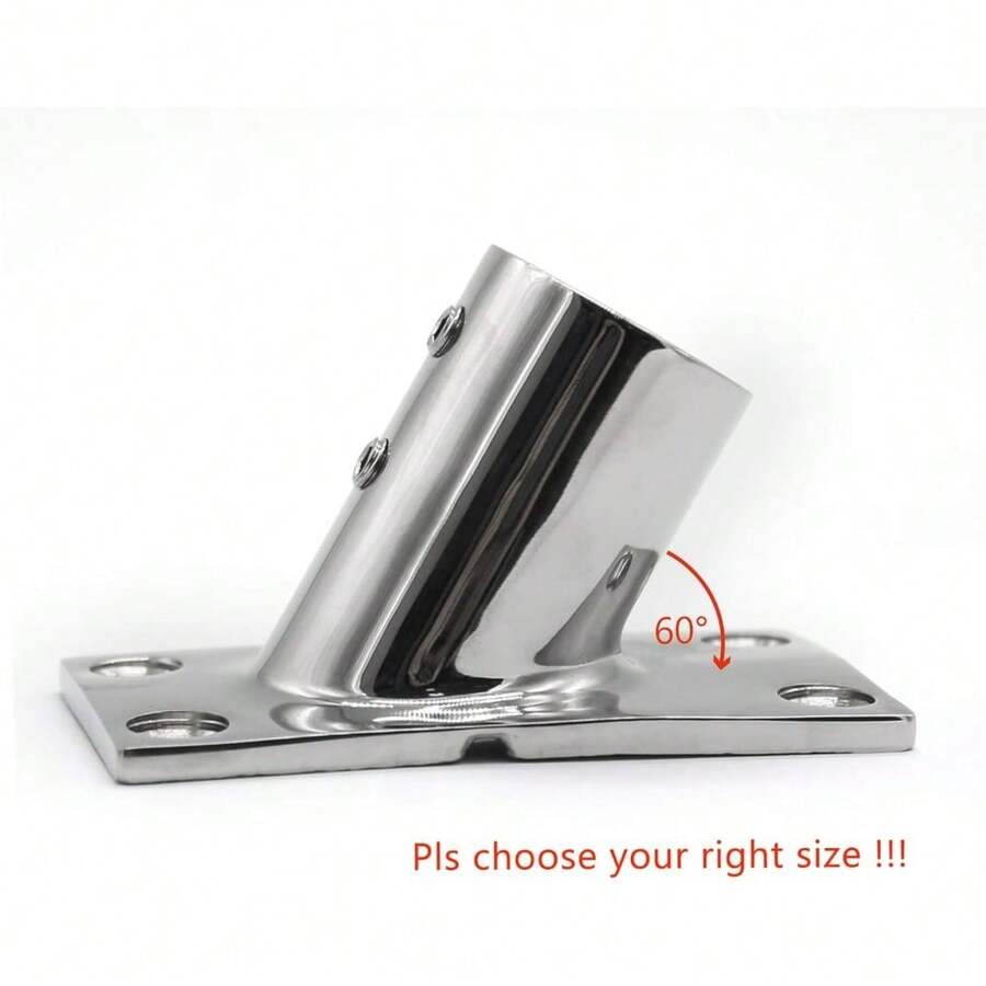 Local Warehouse-Degree 7/8 Inch Rectangular Base-Marine 316 Stainless ...