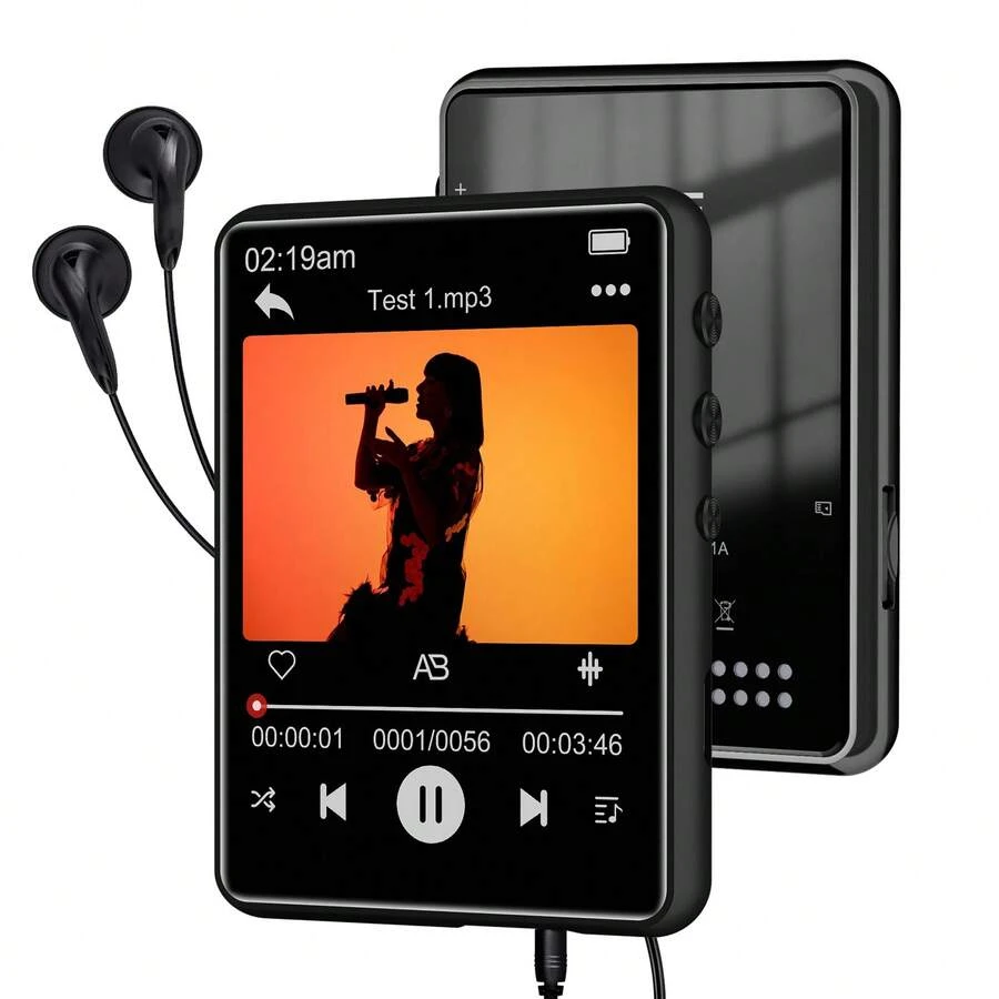 Bluetooth 5.3 MP3 Player, SWOFY 64GB MP3 Music Player With Touch Screen ...